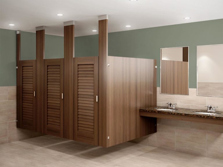 Louver Toilet Partitions | Ironwood Manufacturing