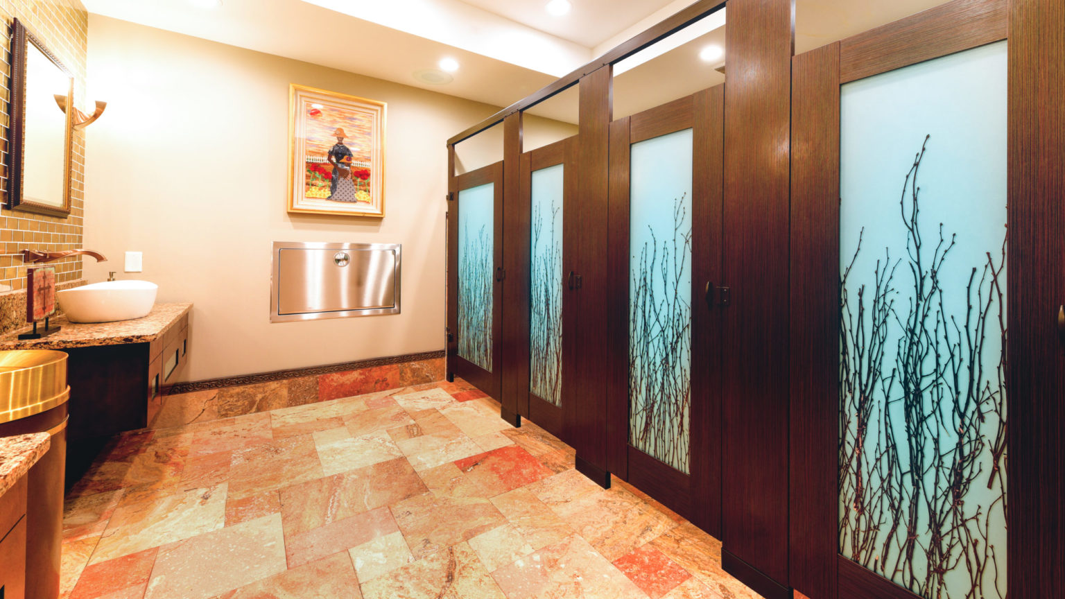 Floor to Ceiling Toilet Partitions | Ironwood Manufacturing