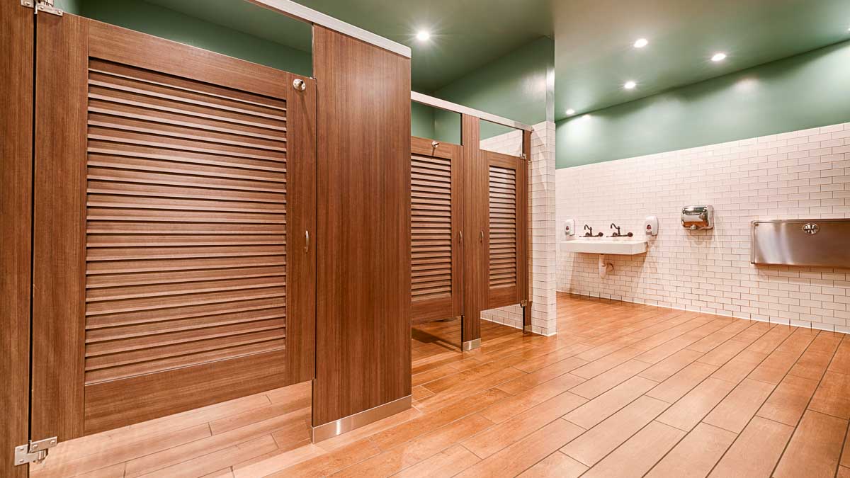 Louvered Bathroom Doors