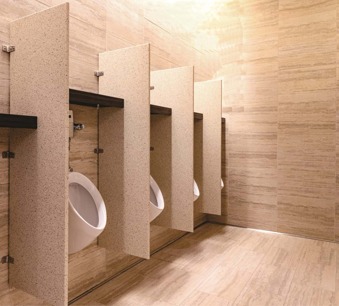 Solid Surface Toilet Partitions | Ironwood Manufacturing